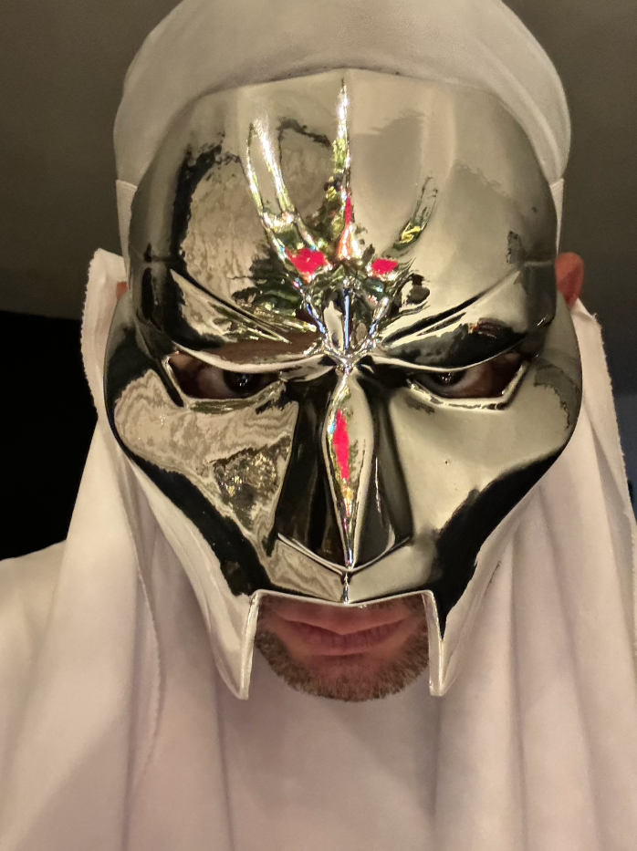The Weeknd Mask – After Hours Til Dawn Chrome Finished. - Nation Props
